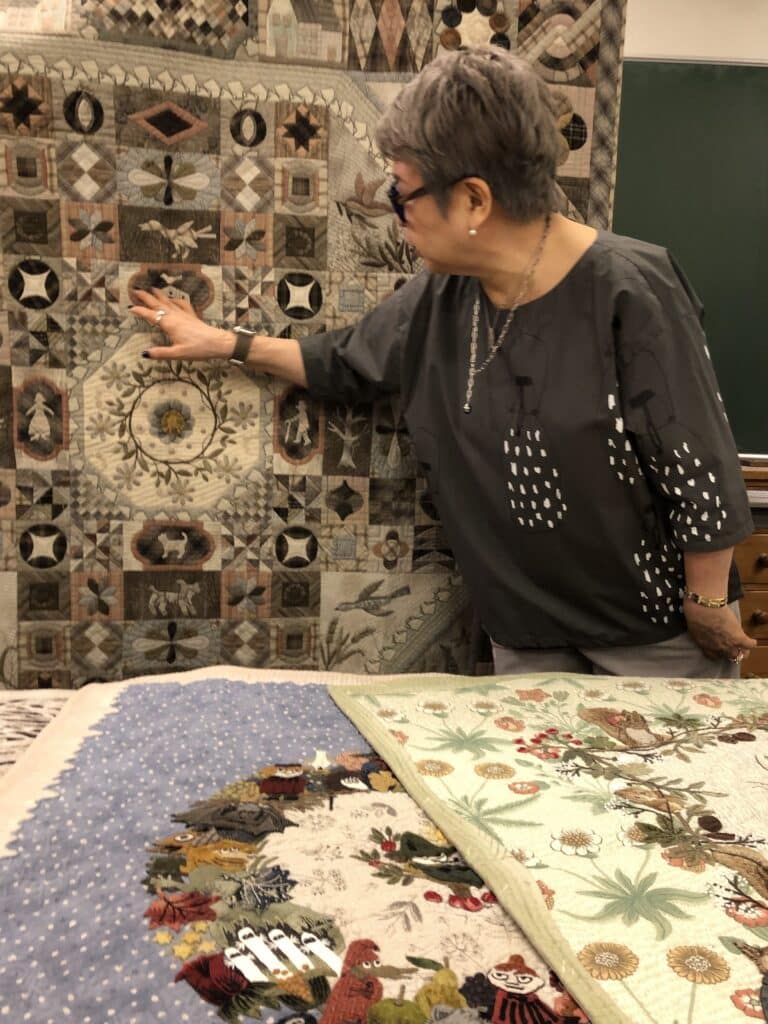 A Visit to Quilt Party and Master Quilter Yoko Saito - Lisa Breit Art ...